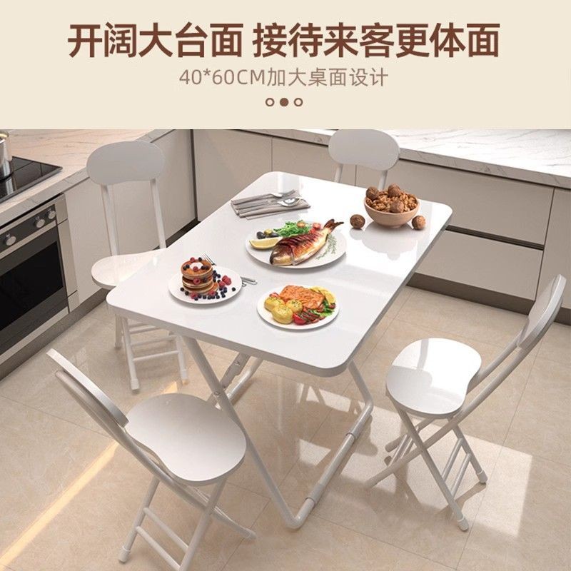Folding dining table and chairs rental room dining table for two people ...