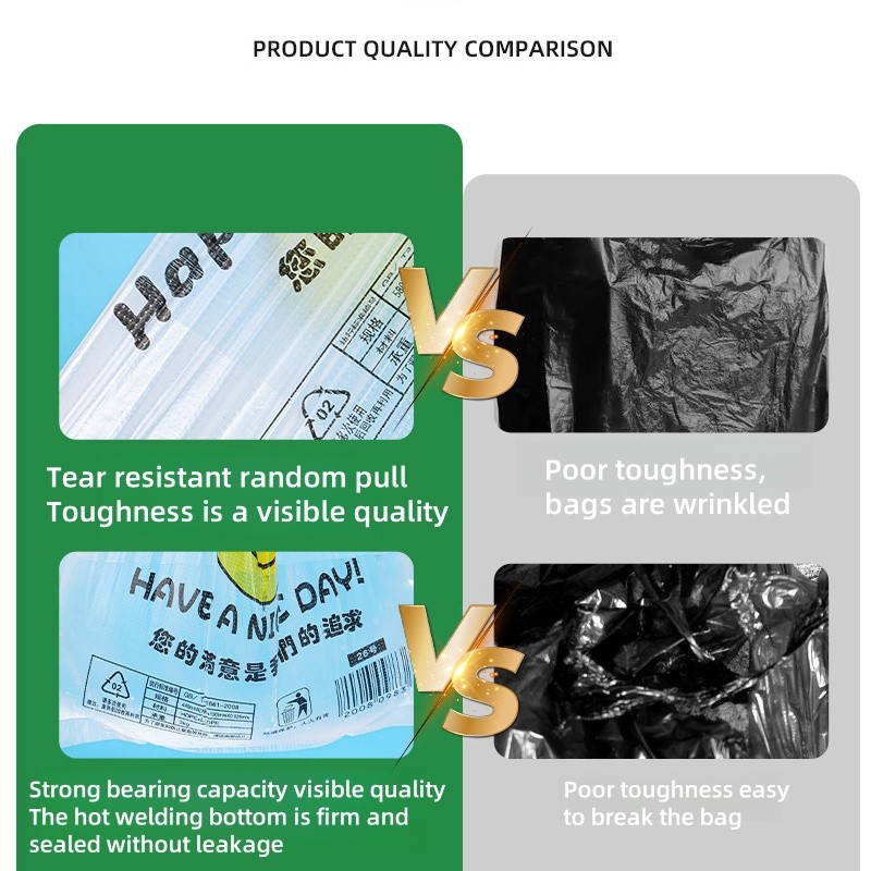 【SG Seller 🚚】High Quality Plastic Bag Shopping Plastic Bag Takeaway bag ...