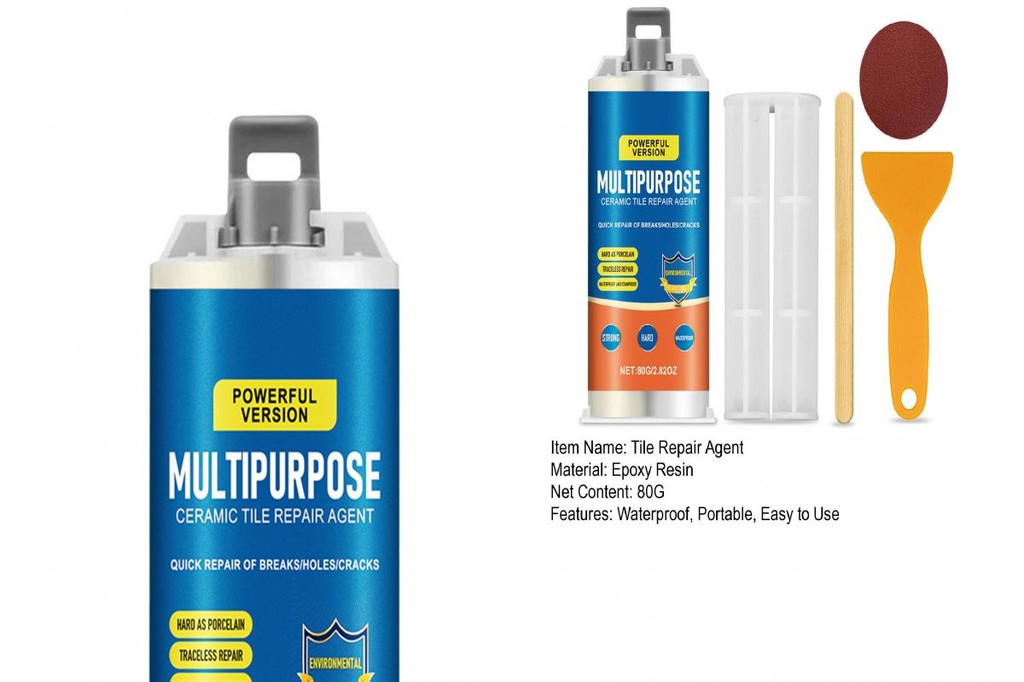 Shapxp Tile Crack Filler Agent Epoxy Tile Repair Kit Waterproof Tile ...
