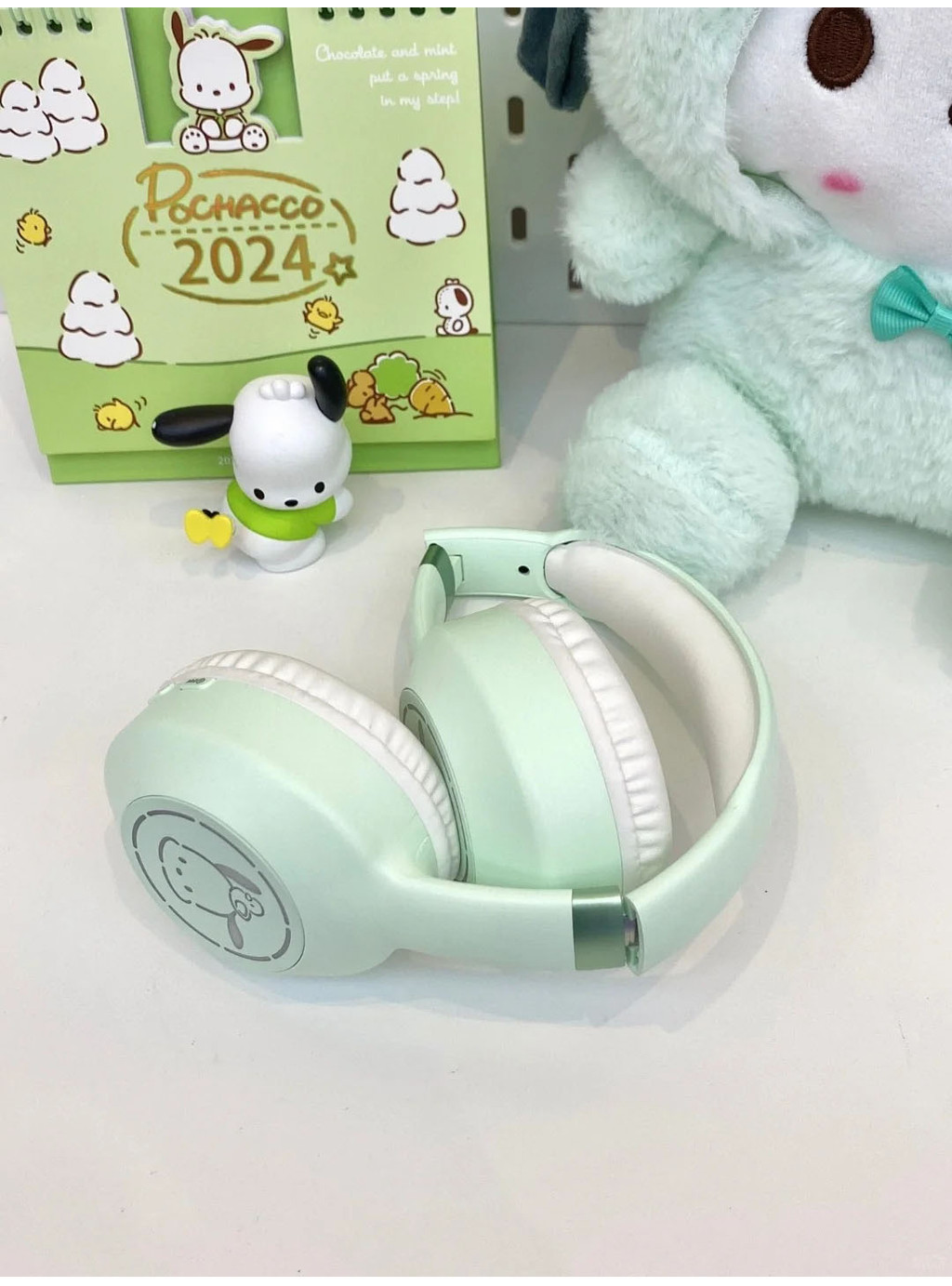 Cinnamoroll Wireless Bluetooth 5.2 Headphones With RGB Breathe Light ...