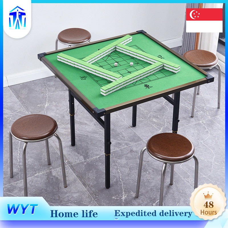 Mahjong Table Household Folding Mahjong Table Traditional Mahjong Game ...