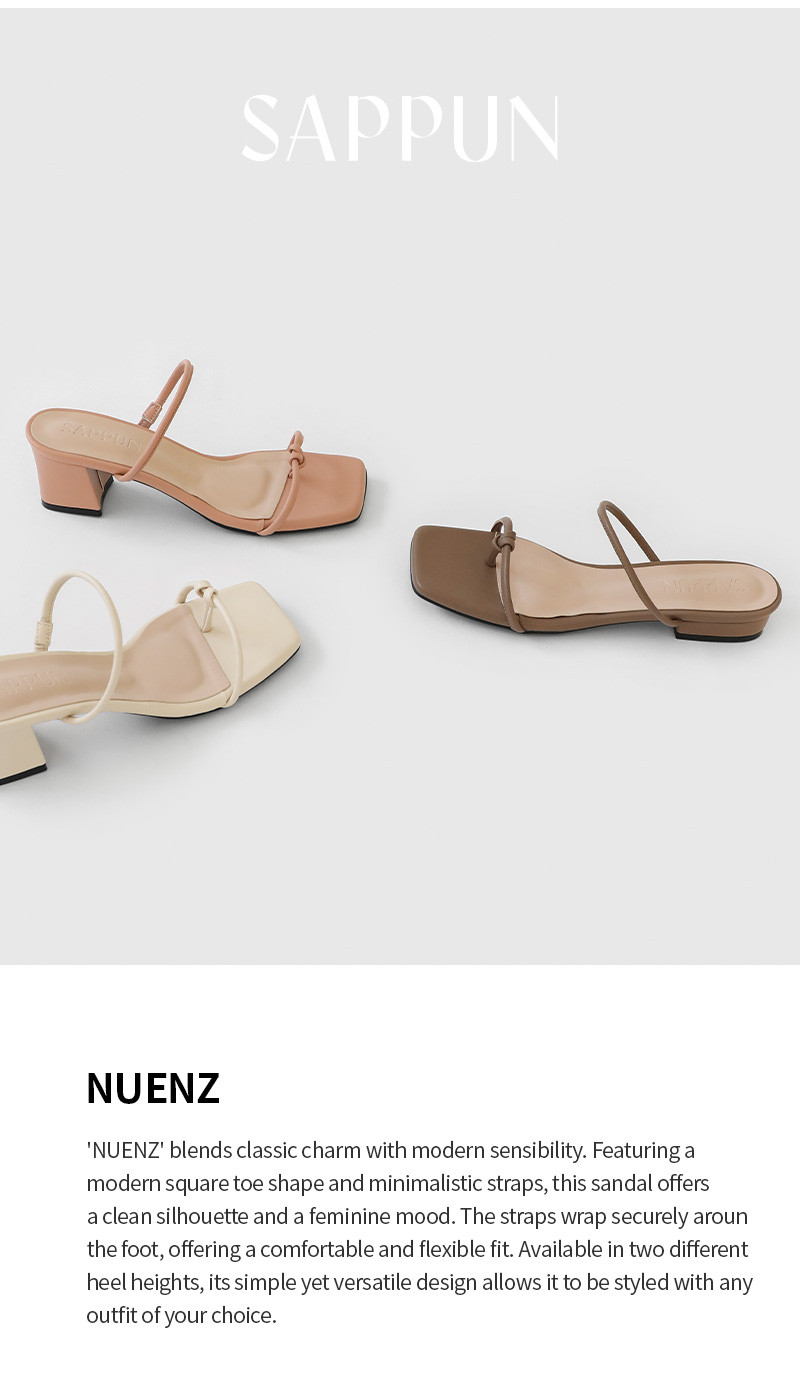 [SAPPUN] Nuenz Flipflop Mule Slippers (2/5cm) | Shopee Singapore