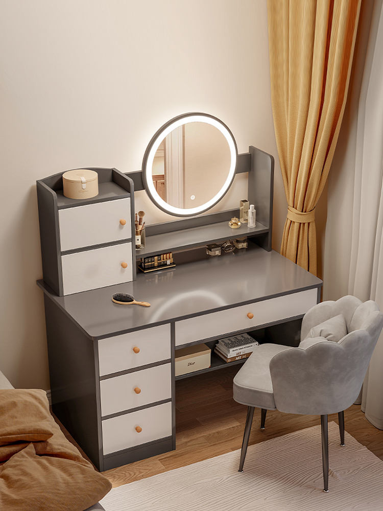 Dressing Table Bedroom Modern And Simple 2024 New Light Luxury Small ...