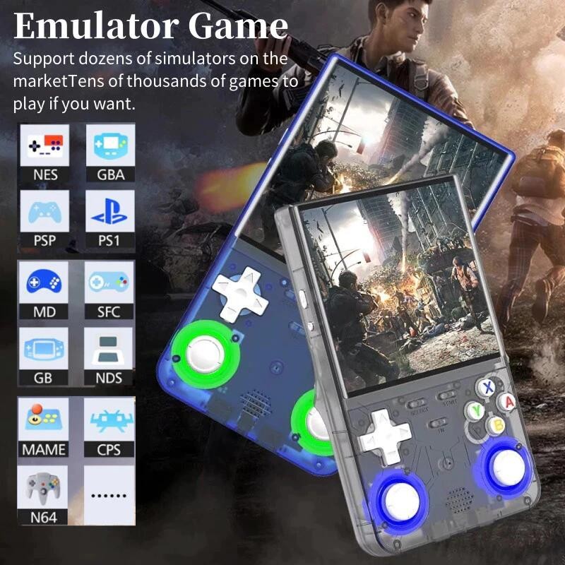 SG🔥 R36 Ultra Retro Handheld Video Game Console 4.0 Inch IPS HD Screen ...