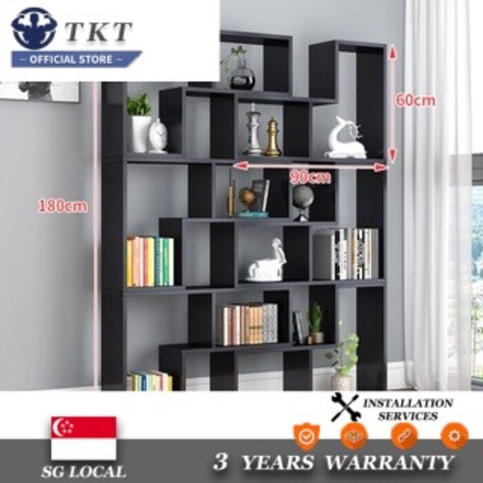 TK Creative Bookcase Storage Simple Rack Combination Corner Bookshelf ...