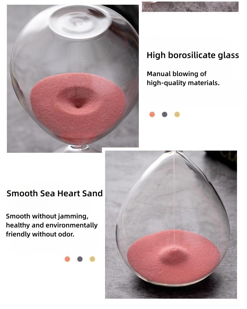 [Toronto2] 5/15/30/60 Min Creative Colored Sand Glass Hourglass Modern ...