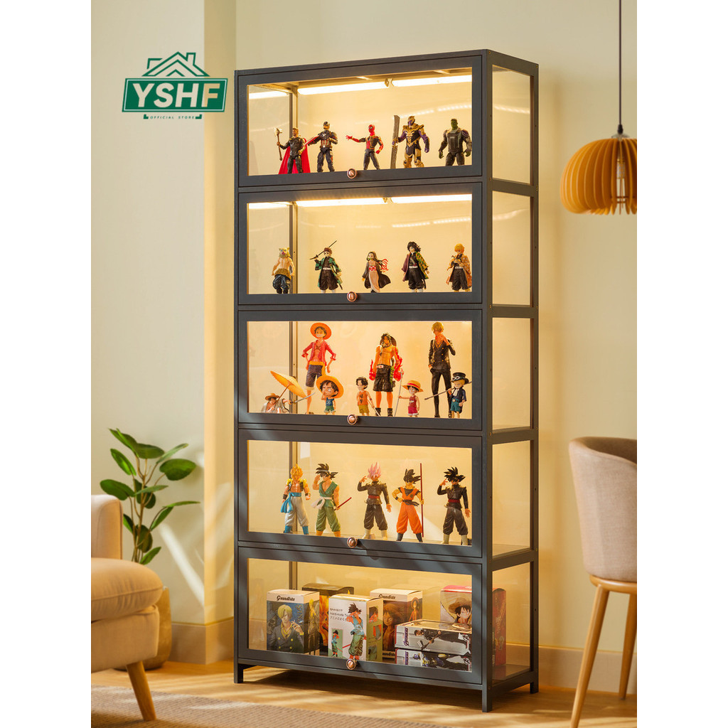 YSHF Handmade Lego Display Cabinet Model Toy Storage Acrylic ...