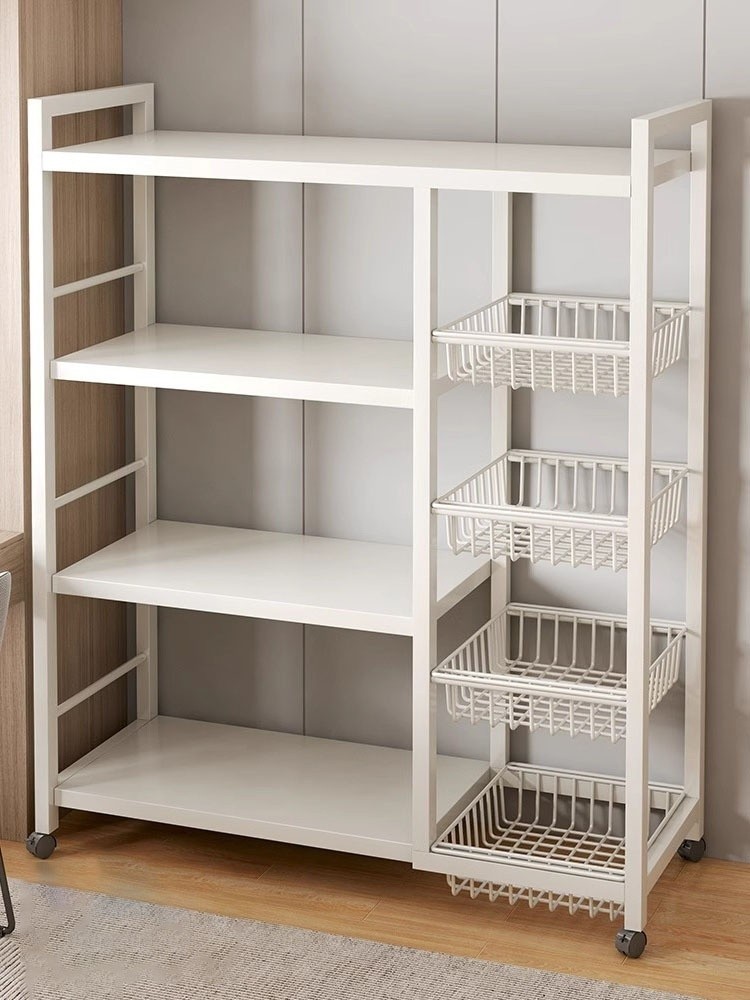 Shelf Rack Multi Story Storage Rack In The Living Room Metal Rack Multi ...