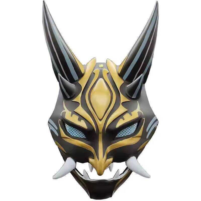 Mask cosplay Yasha Dragon God Tiger Halloween Prajna Ancient Style Live ...