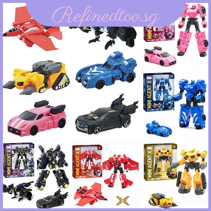 Miniforce X Lucybot Lucy Bot Ranger Transformer Machine Car Robot Toy ...