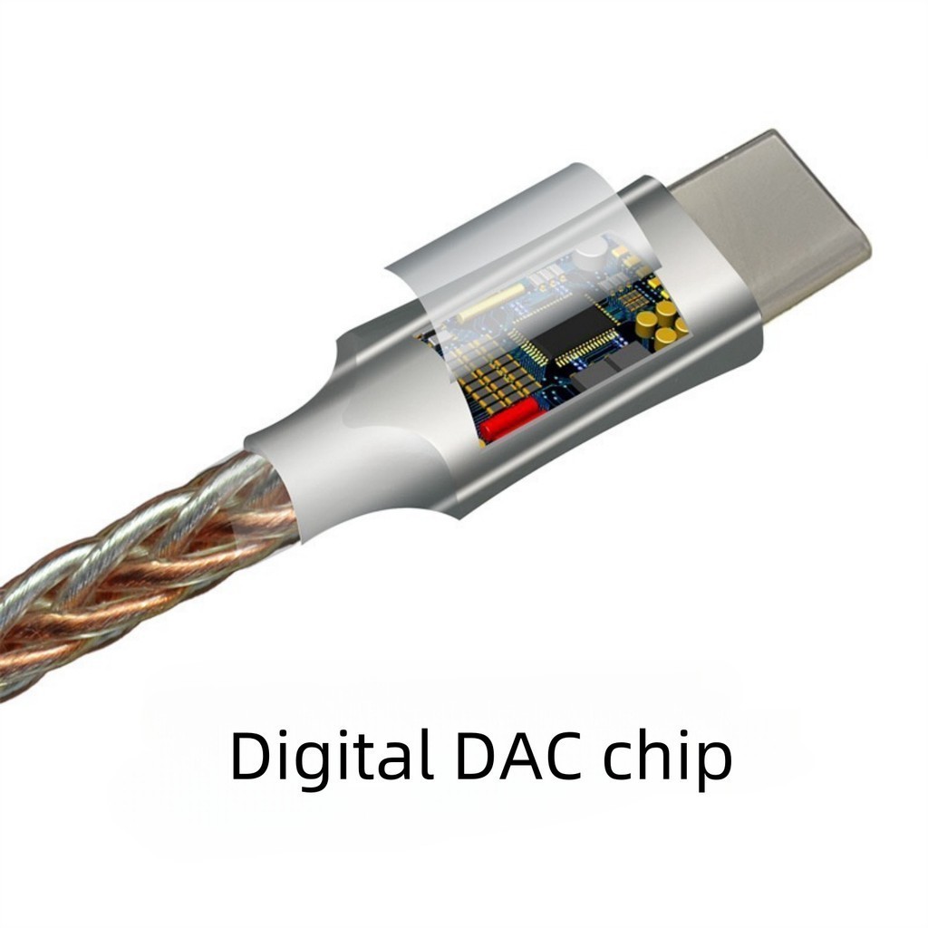 USB Type C to 3.5mm DAC Dongle support EQ cx pro HiFi portable digital ...