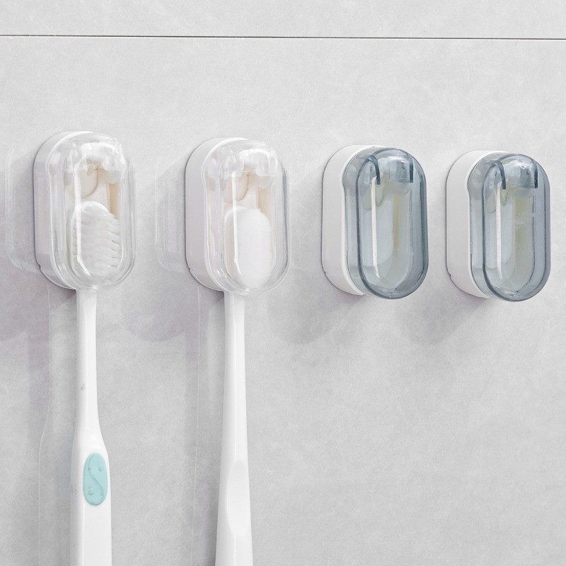 [Wholesale]Toothbrush Hanging Organizer - Toothbrush Head Storage Rack ...