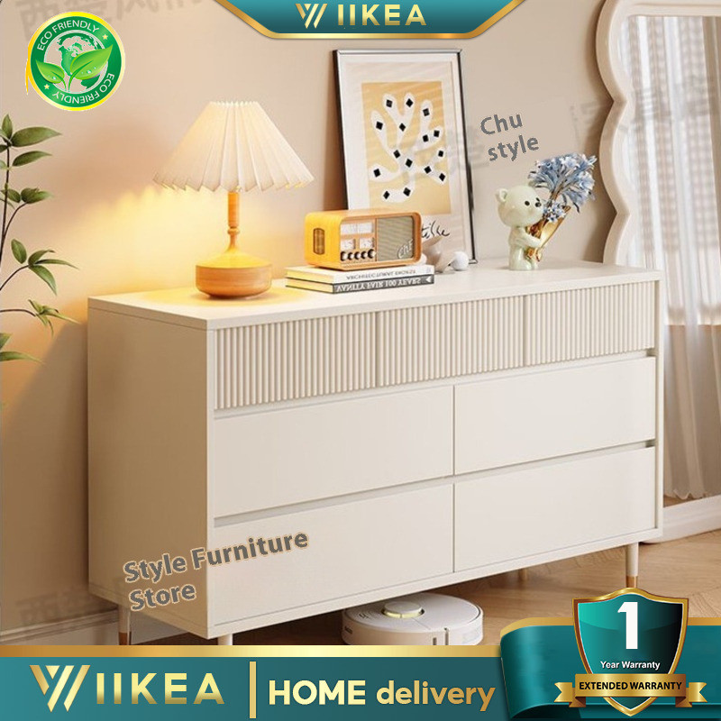 White storage cabinet square cabinet bedroom storage cabinet floor ...