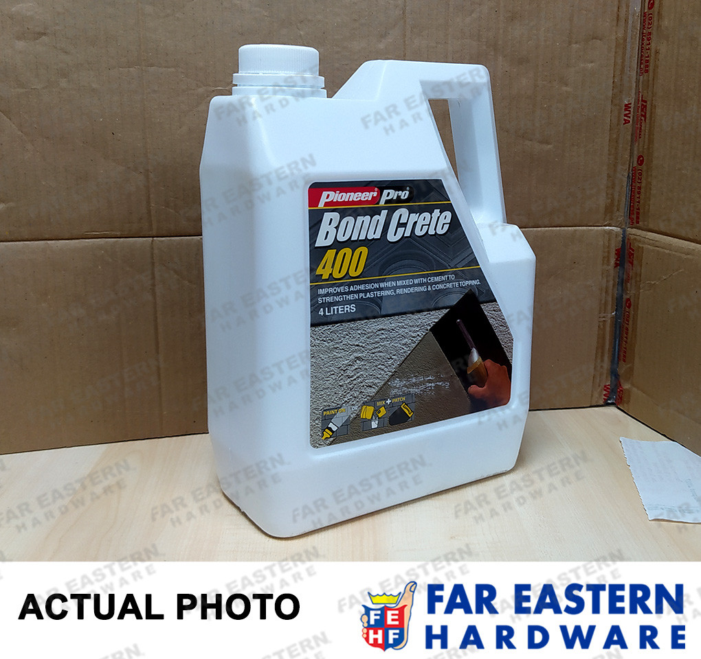 PIONEER Bond Crete Adhesive 400 4L Bondcrete | Shopee Singapore