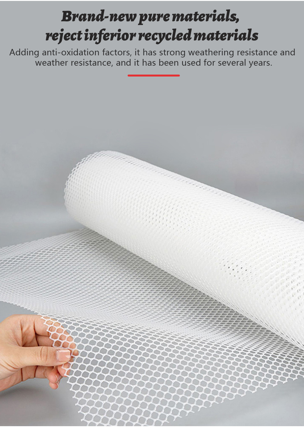 [SG SELLER ] Window Mesh 0.8cm / 1.8cm / 5cm Multi-purpose Black White ...