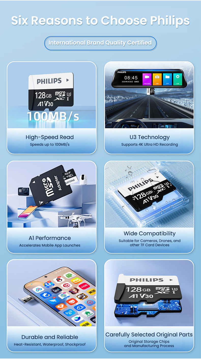 Philips High Speed Micro SD Card （TFCard） | Shopee Singapore