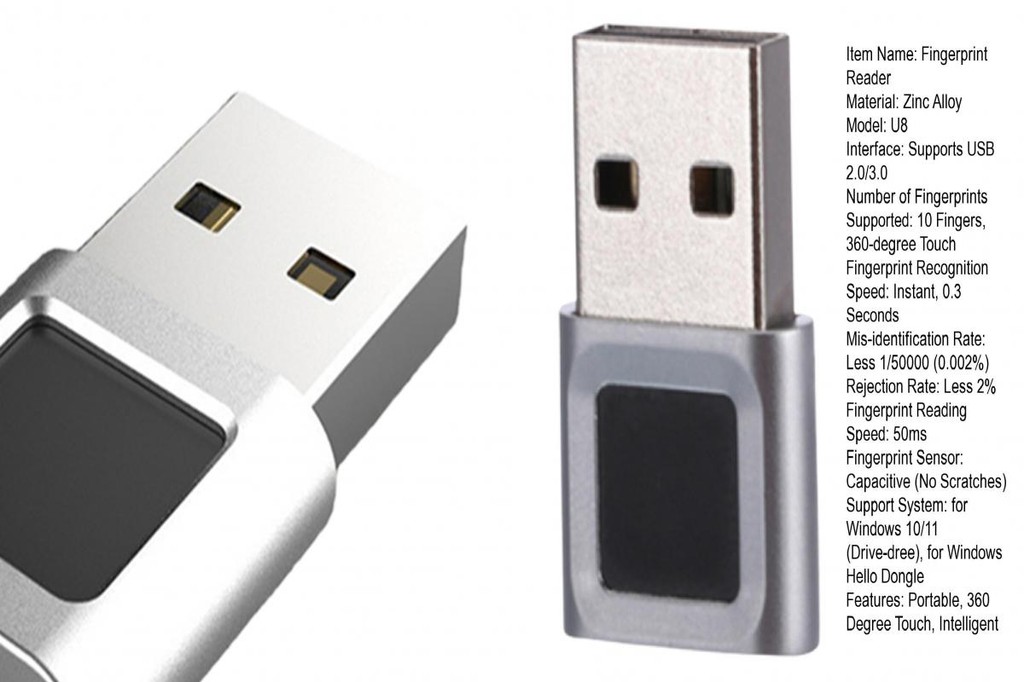 Biometric Fingerprint Scanner Fast Fingerprint Matching Fast Secure Usb ...