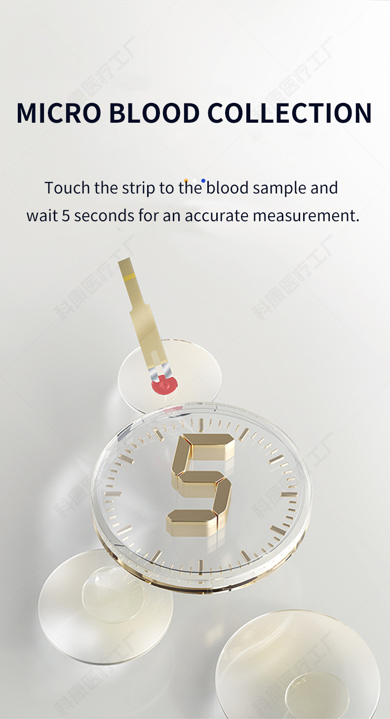 [SG Stock]Blood Glucose Monitor Kit - Accurate Testing Meter with ...