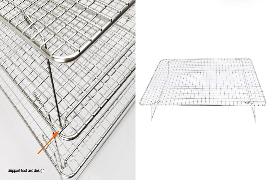 canaan| Elevated Feet Baking Rack Stackable Stainless Steel Cake ...