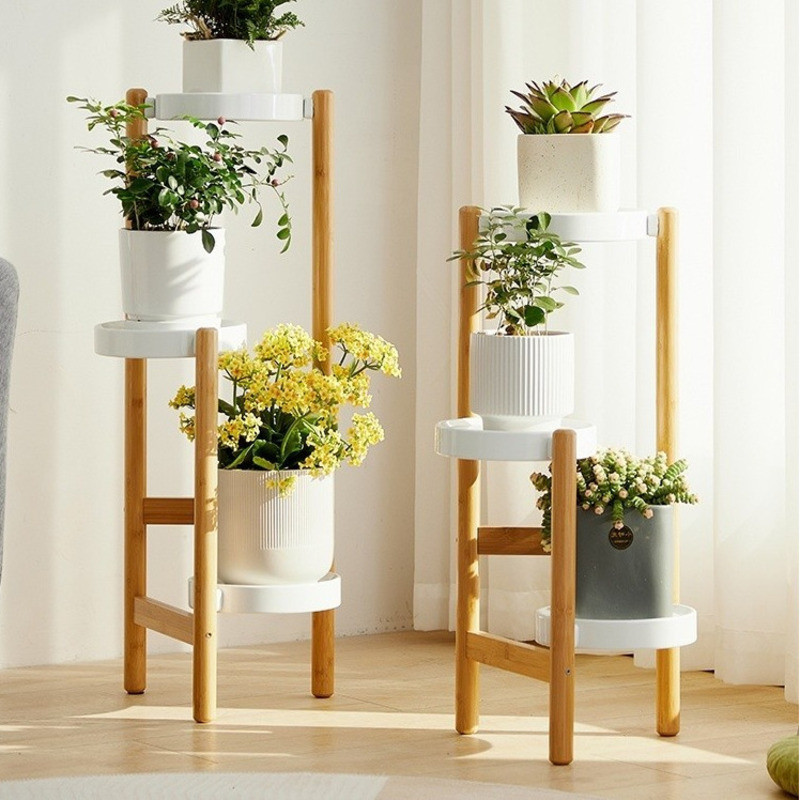 Plant Rack Water Proof Flower Pot Stand Mobile Flower Stand Anti Slip ...