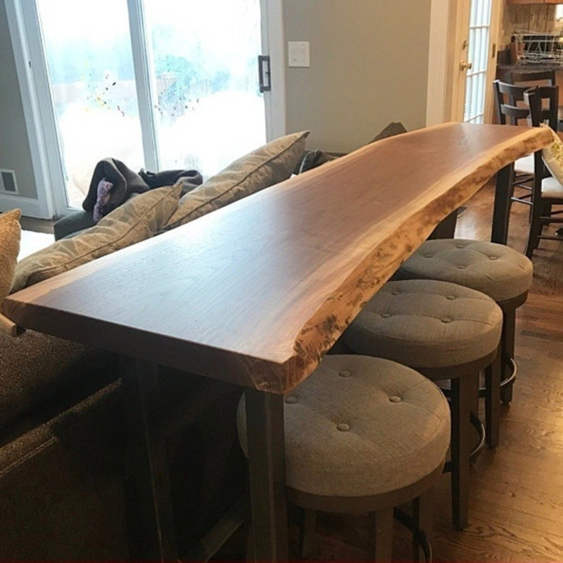 ML Bar Table Solid Wood Table For Home Use High Narrow Table Bar Table ...