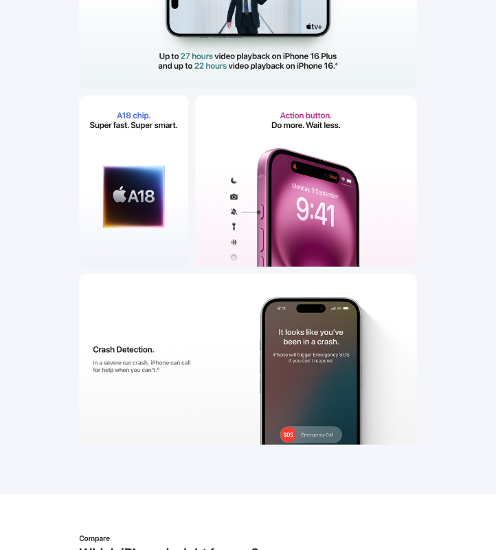 Apple iPhone 16 Plus | Shopee Singapore