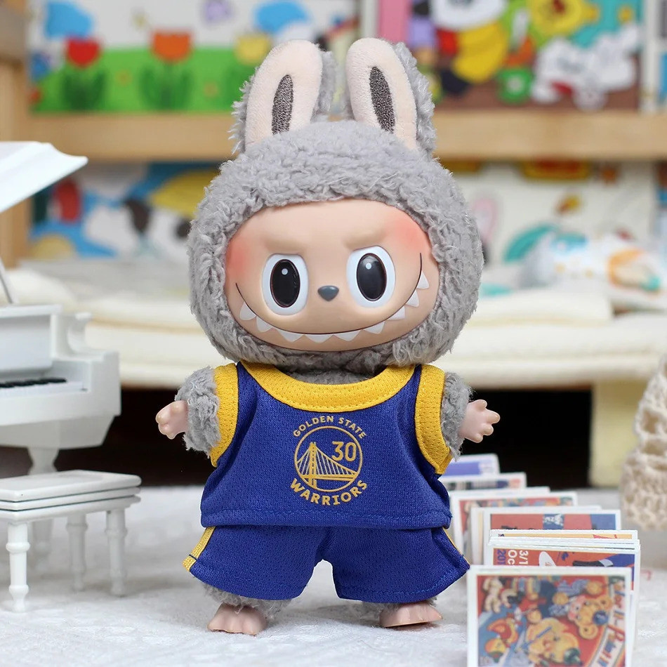 For 17CM Mini Labubu V1 V2 V3 Doll'S Clothes Outfit Accessories ...