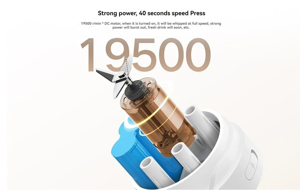 2024 Xiaomi Mijia Portable Juicer Cup 2 Fruit Blender Machine Mini ...
