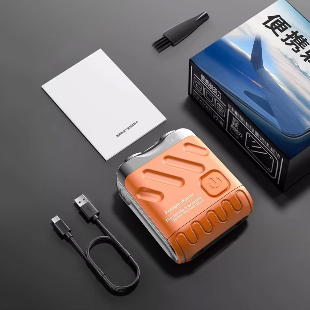 [Quality Top] Men Electric Shaver,2 Heads IPX7 Waterproof LCD Display ...