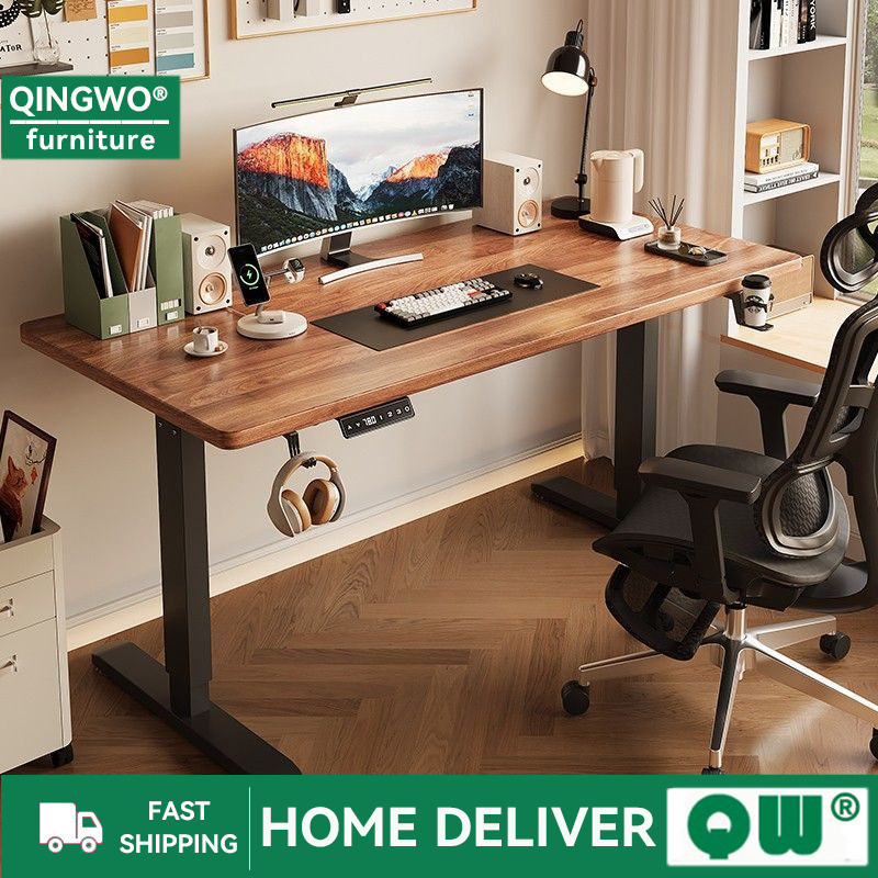 Smart Computer Desk Gaming Desk Home Study Office Desk Workbench Solid ...