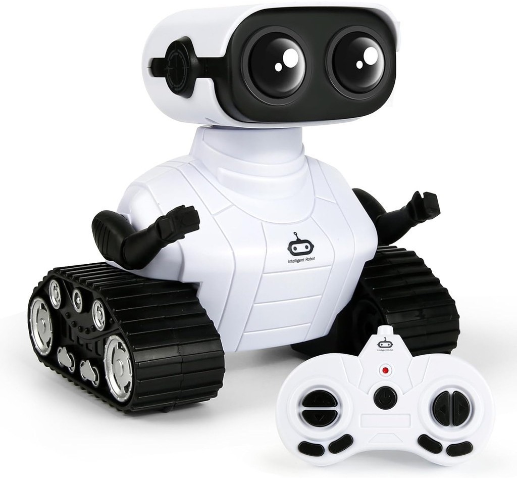 RC Toy Robot for Kids Remote Control Robot with LED Eyes Toy Gift for ...