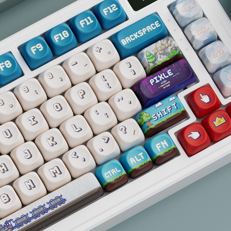 Cartoon DYE-SUB Keycaps OQO Profile for Mechanical Keyboard MX Type ...