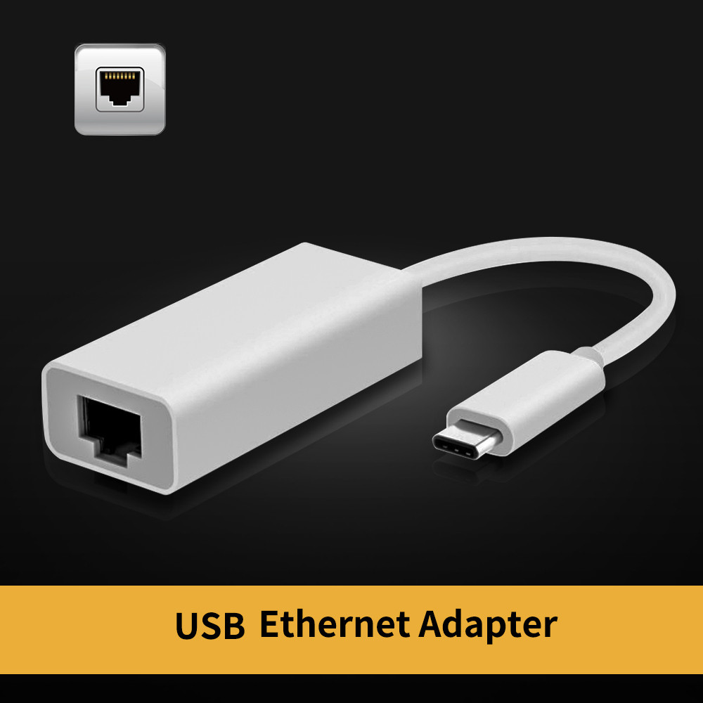 USB C Ethernet Gigabite RTL8153B USB-C to RJ45 1000M Lan Adapter for ...