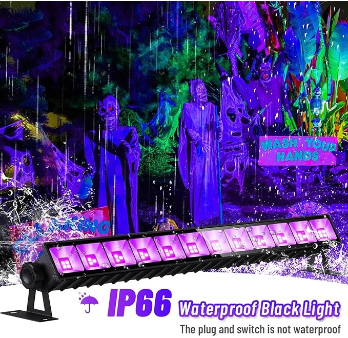 40 LED Black Lights, Black Lights, Purple Lights, Stage Lights ...