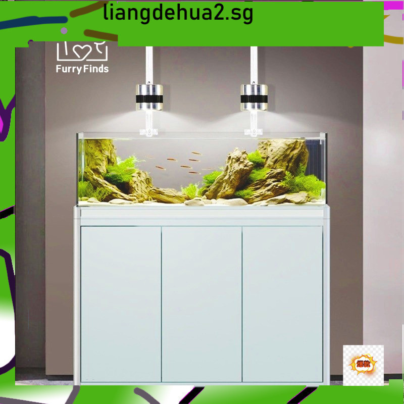 Tank Panoramic Fish Silent Aquarium Borderless Aquarium Tank Alloy ...