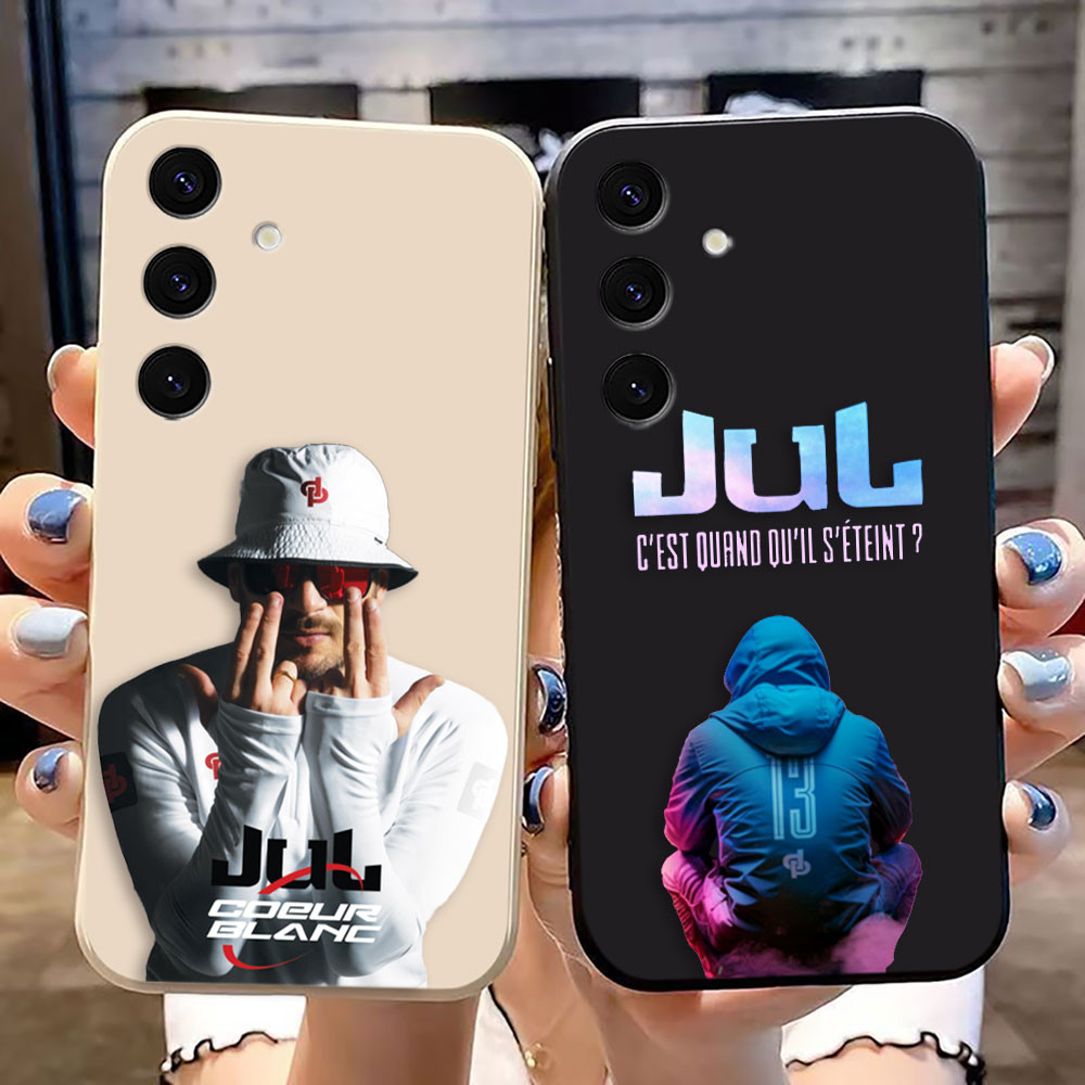 Hot Rapper Singer JuL Custom Photo Phone Case For Samsung S25 S24 S23 ...