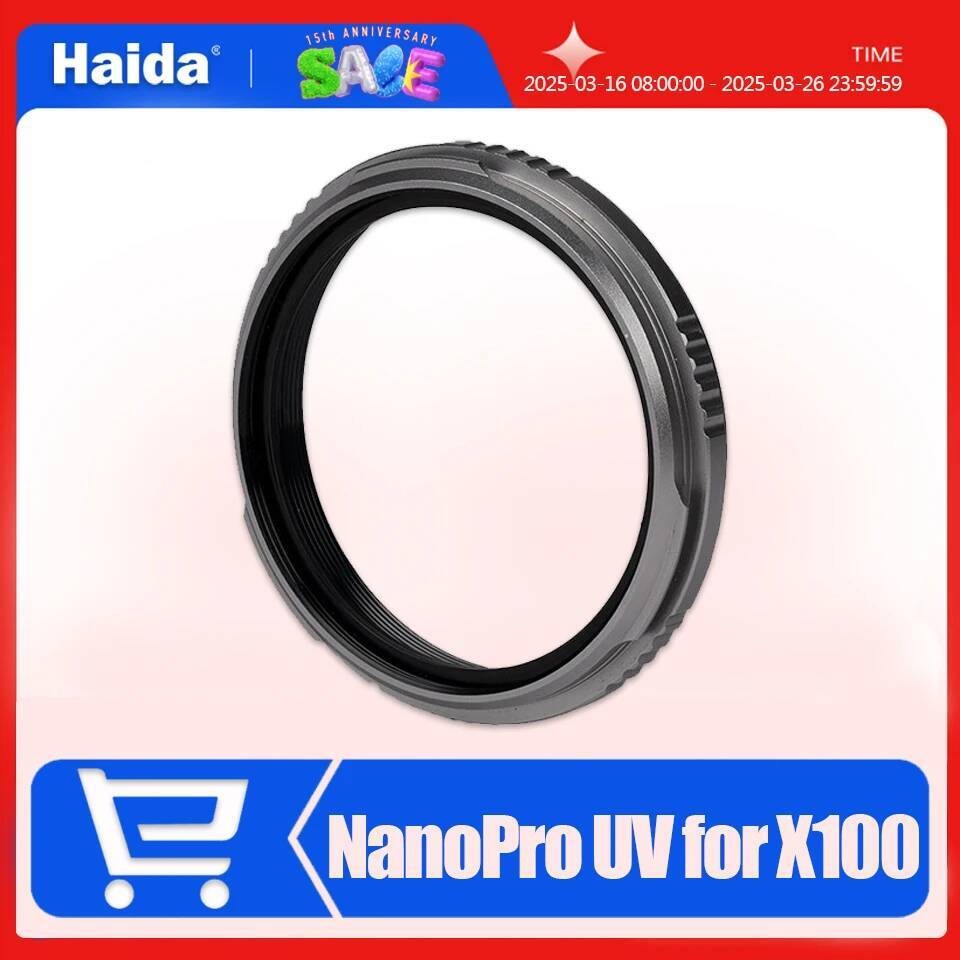 Haida NanoPro X100 MC Clear Filter Provide Protection for FUJIFILM X100 ...