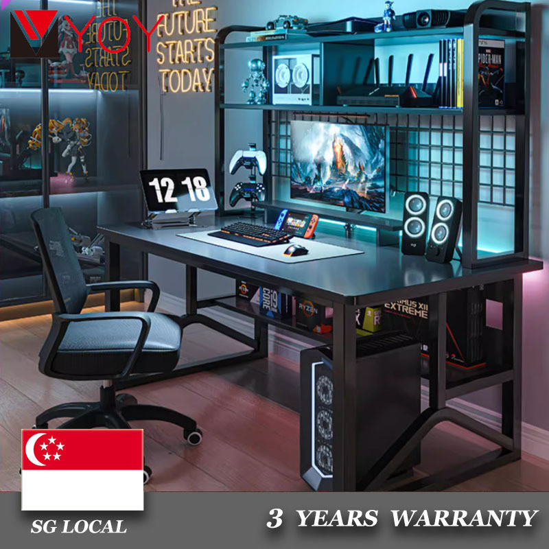 YOY Computer Table The Furniture Store RY320(100CM) Gaming Study Desk ...