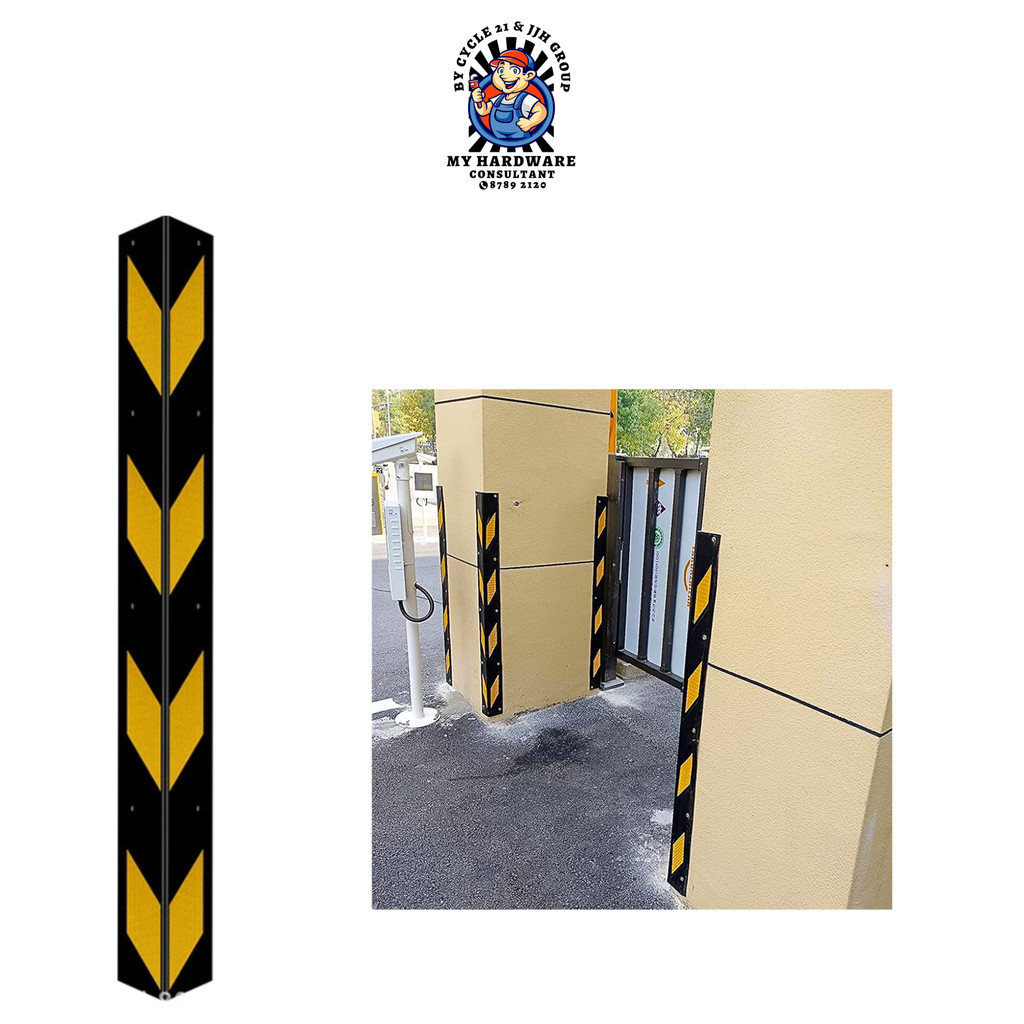SG Fast Delivery 120cm Heavy Duty Carpark Shopping Mall Car Corner ...