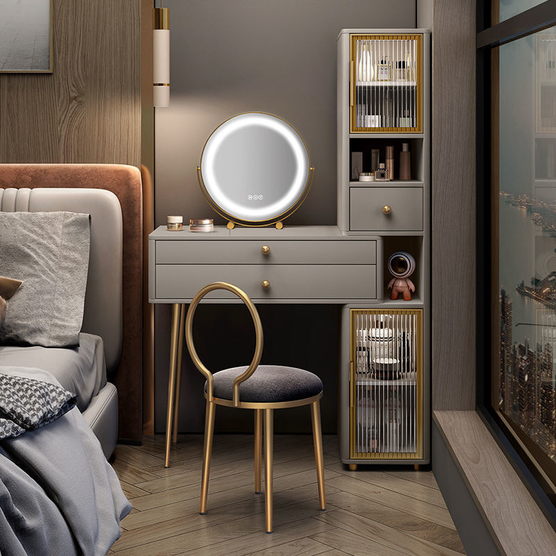 Makeup master bedroom high-end new model extendable dressing table ...