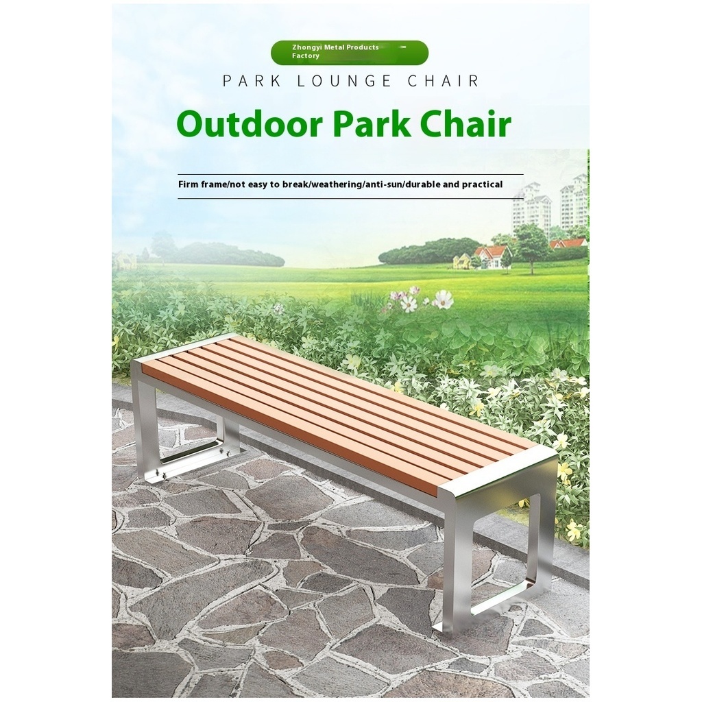 Benches Park Steel Linzhiyong3.Sg Chairs Stainless Chairs Outdoor ...