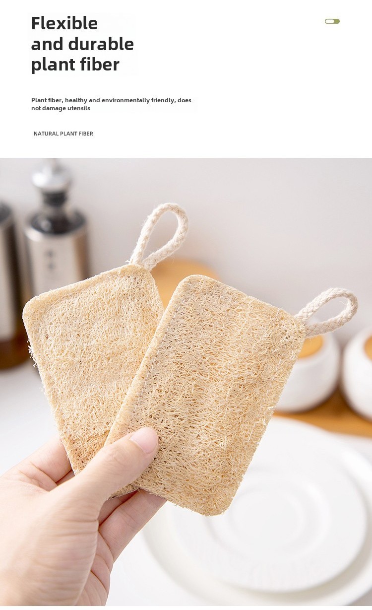 JIANJIA Vegetable garden loofah dishwashing cleaning brushing speed ...