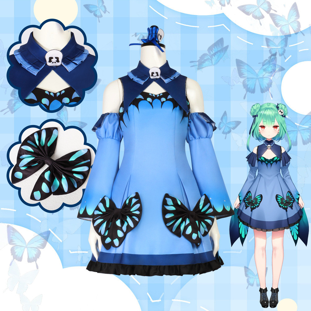 Party Program Costume hololive Virtual Anchor YouTuber Runyu Lucia cos ...