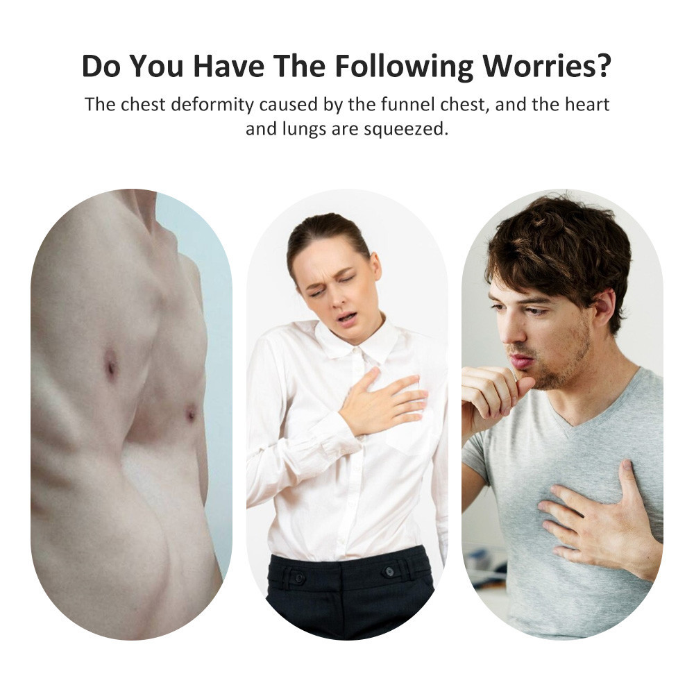 Pectus Excavatum Orthosis Brace, Pectus Excavatum Vacuum Bell, Sternal ...