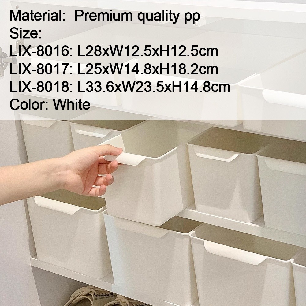 LIX Multi-Functional Storage Organizer Box with Handle | Essential Home ...