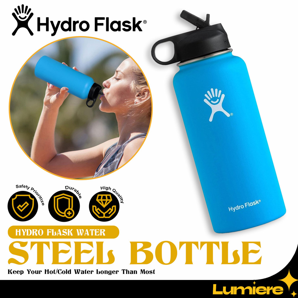 32oz Thermos Hydro Flask Water Bottle Outdoor Bottle Christmas Birthday ...