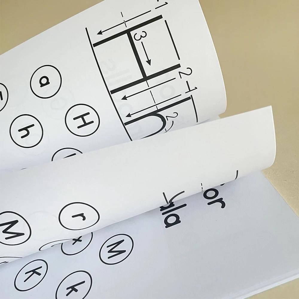 28 Pages Preschool Early Education Learning Alphabet Tracing Workbook ...