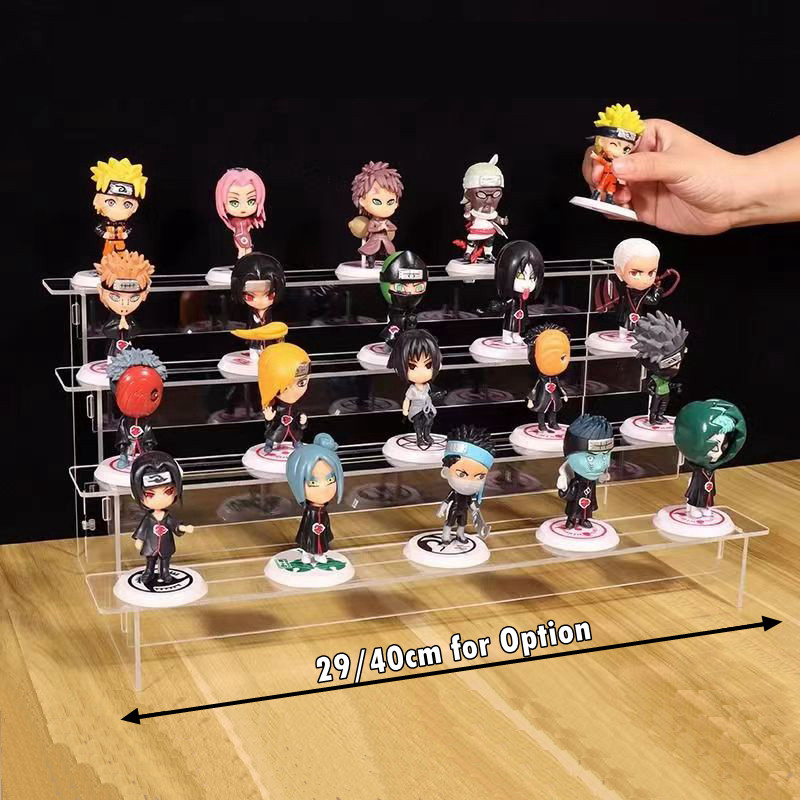 Acrylic Display Stand Widen 3/4/5 Layers Acrylic Ladder Rack Popmart ...