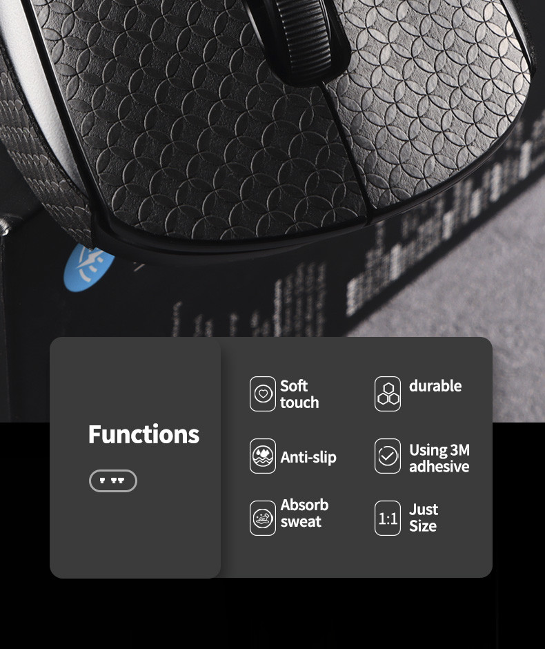 Mouse Grip Tape Sticker for Logitech G Pro Wireless / G PRO X ...
