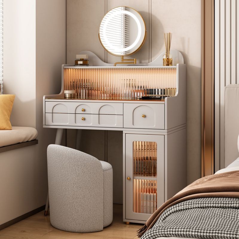 Dressing small-sized unit, single 50cm French cream style bedroom, mini ...